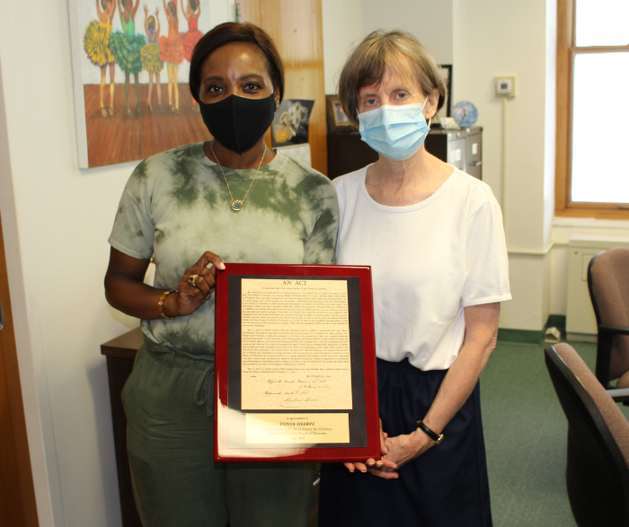 A Minute with Sister Mary: Thank You, Tonya Sharpe! | St. Ann's Center ...